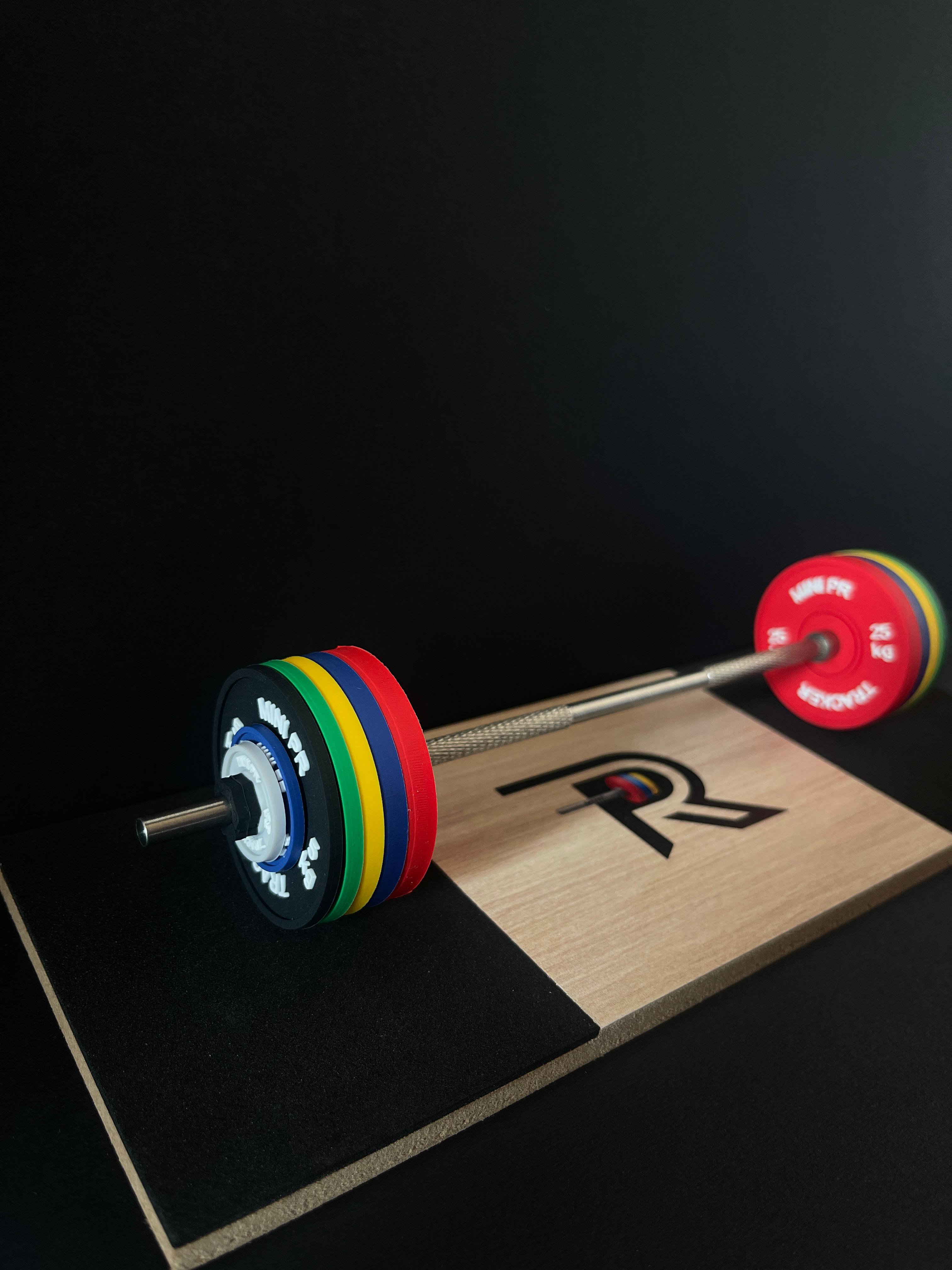 Mini Barbell Deadlift Bundle – Stainless Steel Barbell , Platform & 1 ...